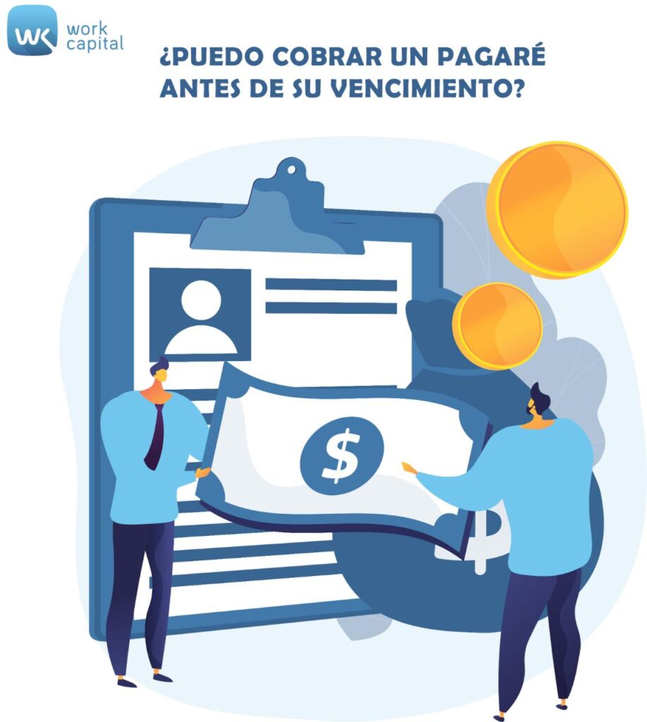 Cobrar pagaré antes del vencimiento