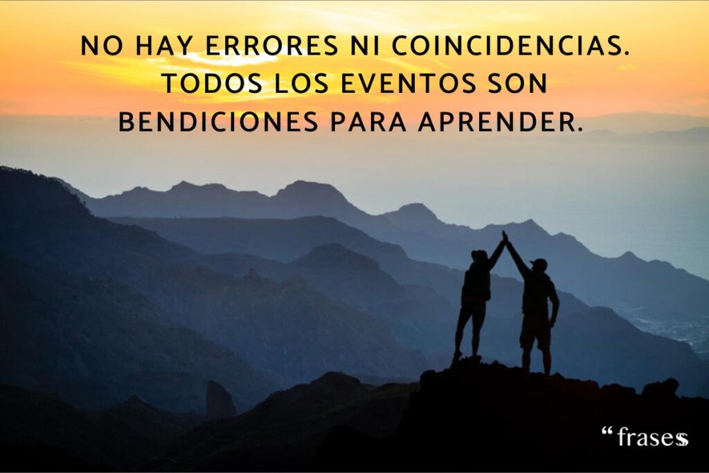 Frases sobre los errores